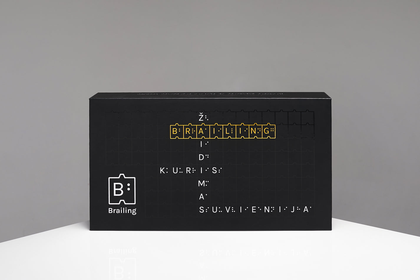 Brailing Board Game – for Blind and Sighted Players